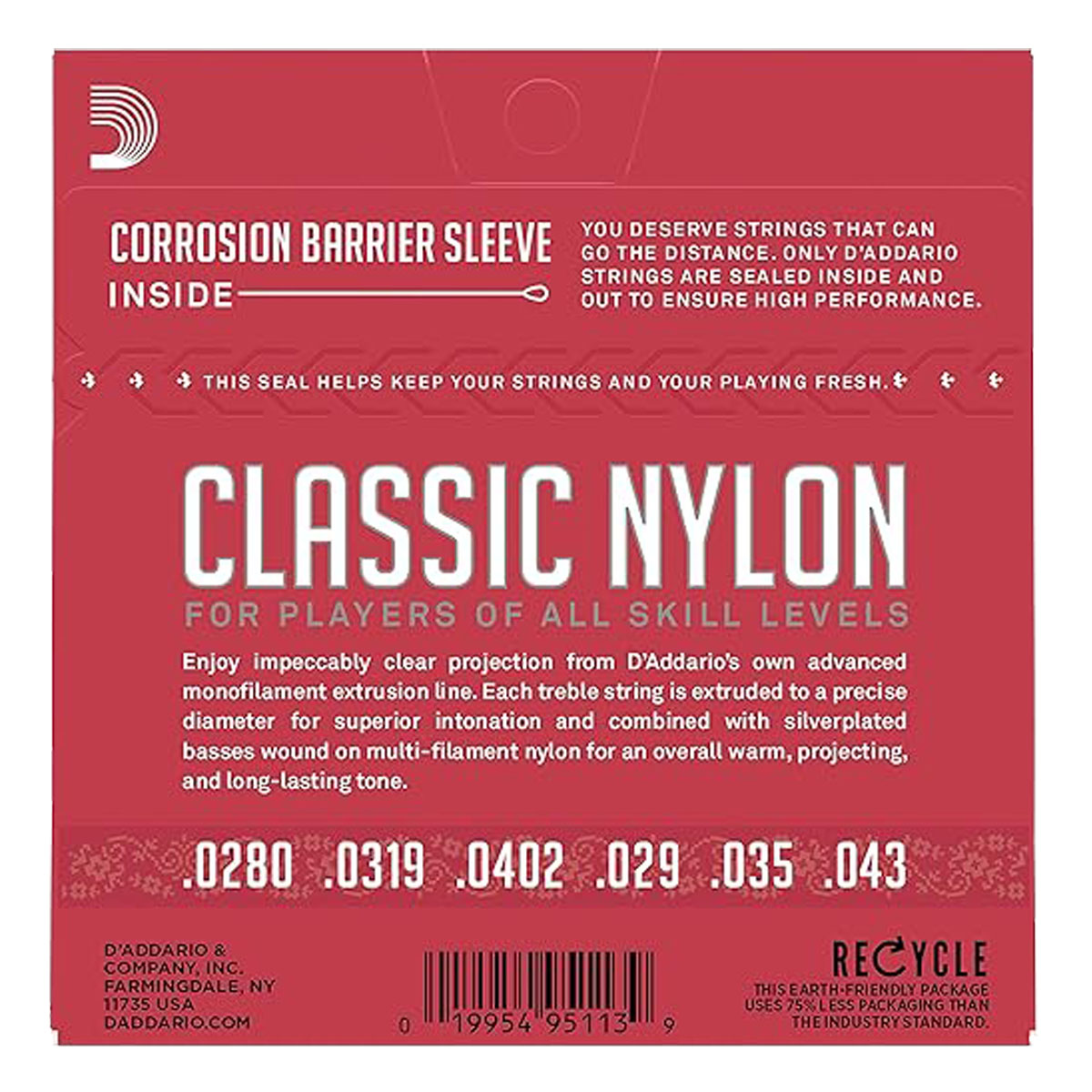 «EJ27N CLASSIC»Cuerdas para Guitarras:Clásicas, Flamencas y Españolas ...