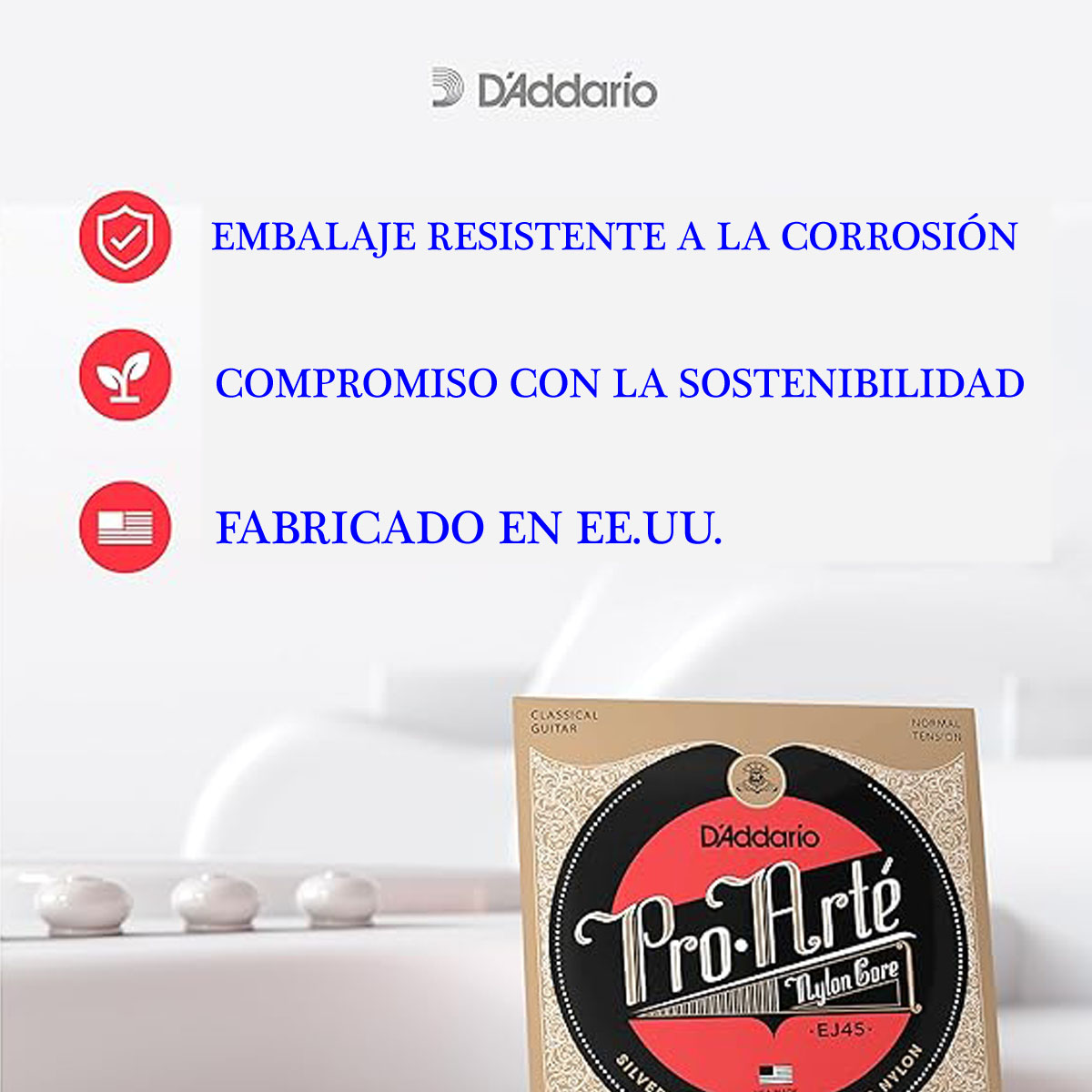 «EJ27N CLASSIC»Cuerdas para Guitarras:Clásicas, Flamencas y Españolas ...